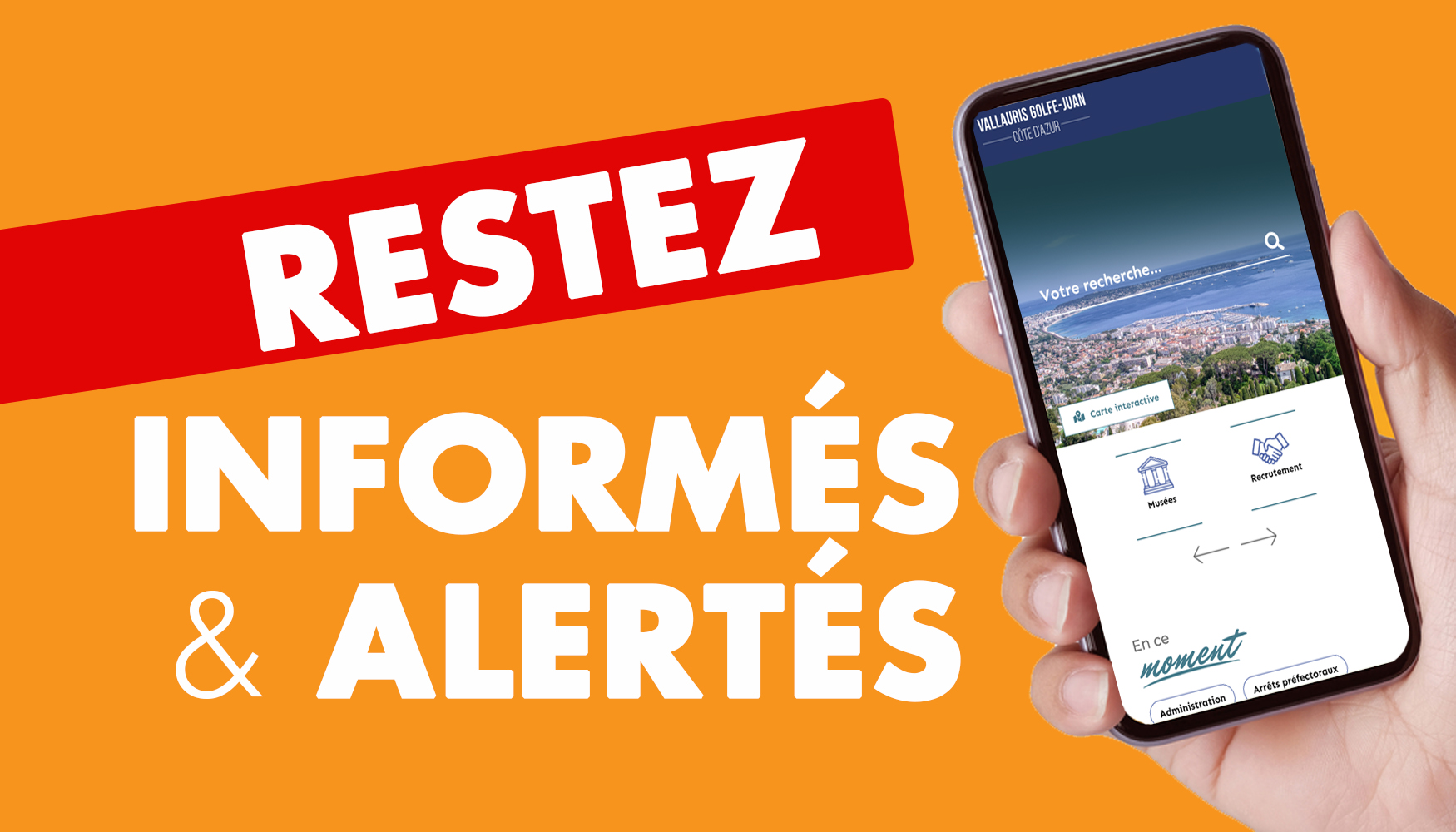 Restez informés et alertés - Mairie de Vallauris Golfe-Juan